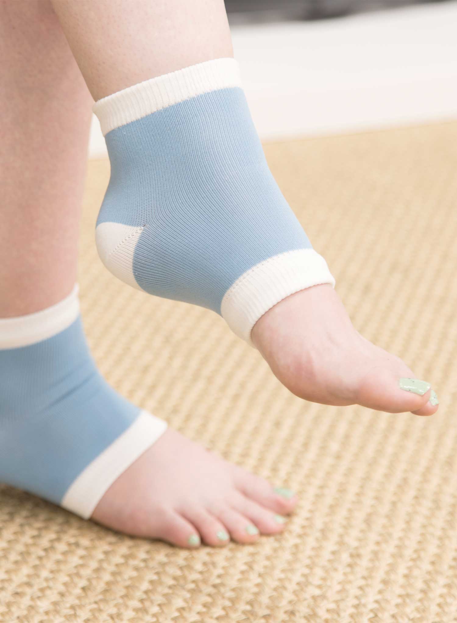 Gel heel socks store